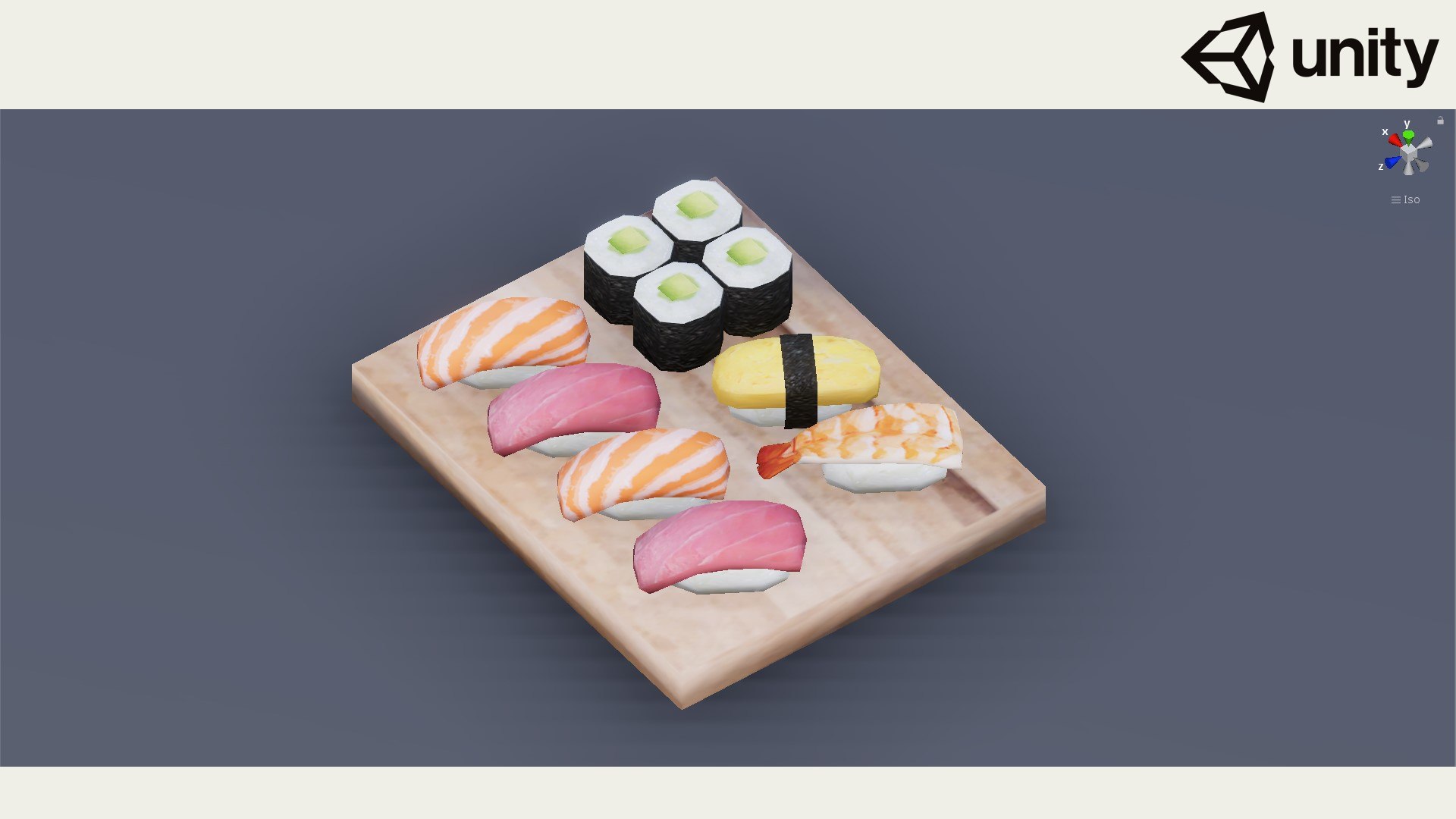 3D Model Food Sushi - TurboSquid 1422080