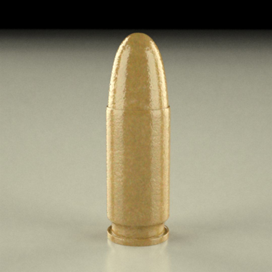 bullets 3d model