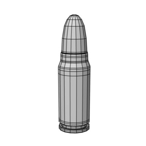 bullets 3d model