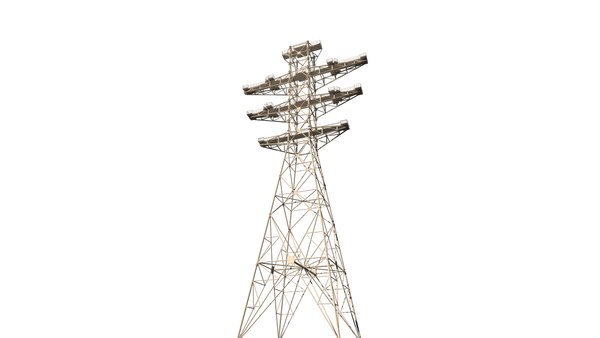 3D model Electric power tower - TurboSquid 2019473
