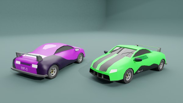 3D stylized low poly car collection - TurboSquid 1716790