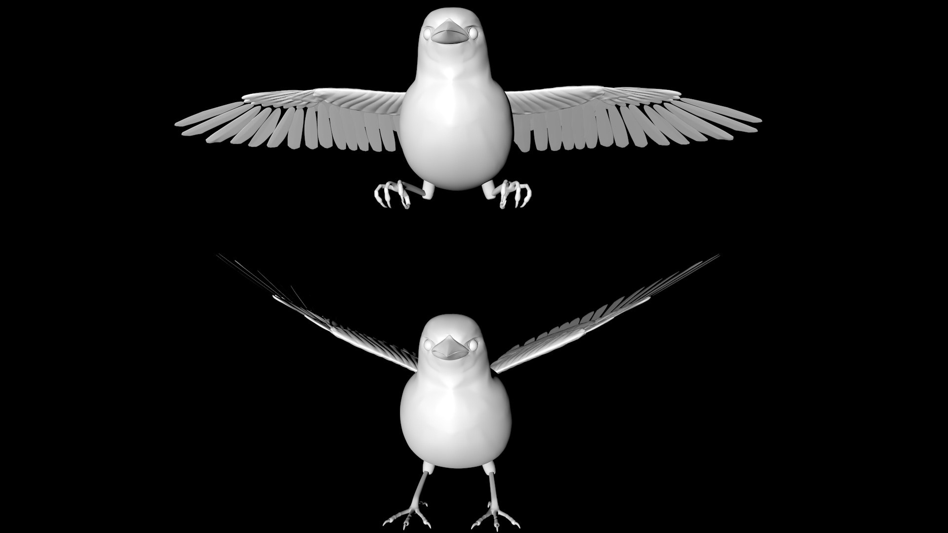 3D sparrow bird - TurboSquid 1690023