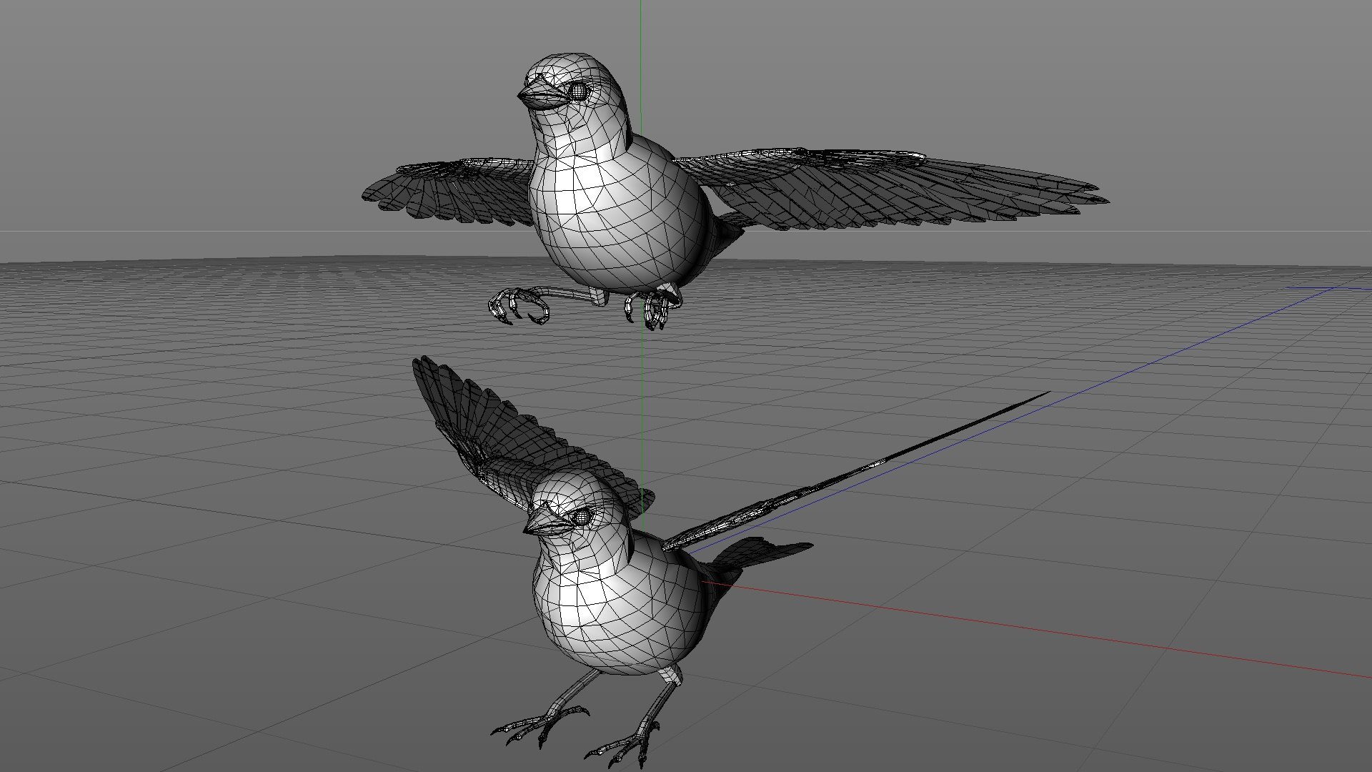 3D sparrow bird - TurboSquid 1690023