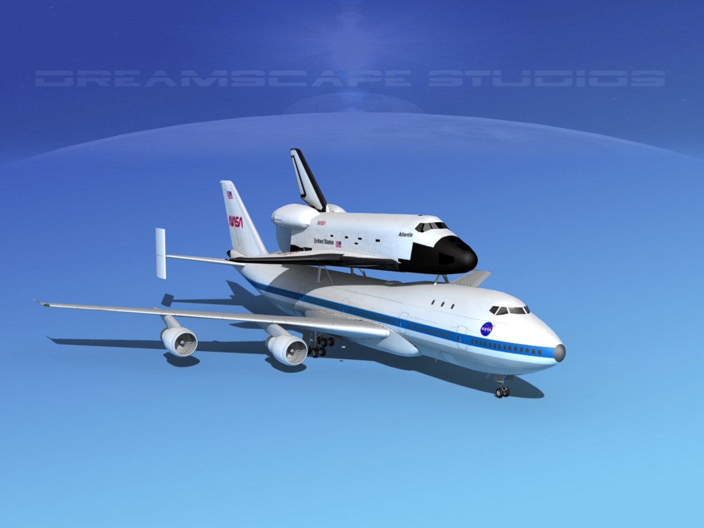 3d Transport Space Shuttle
