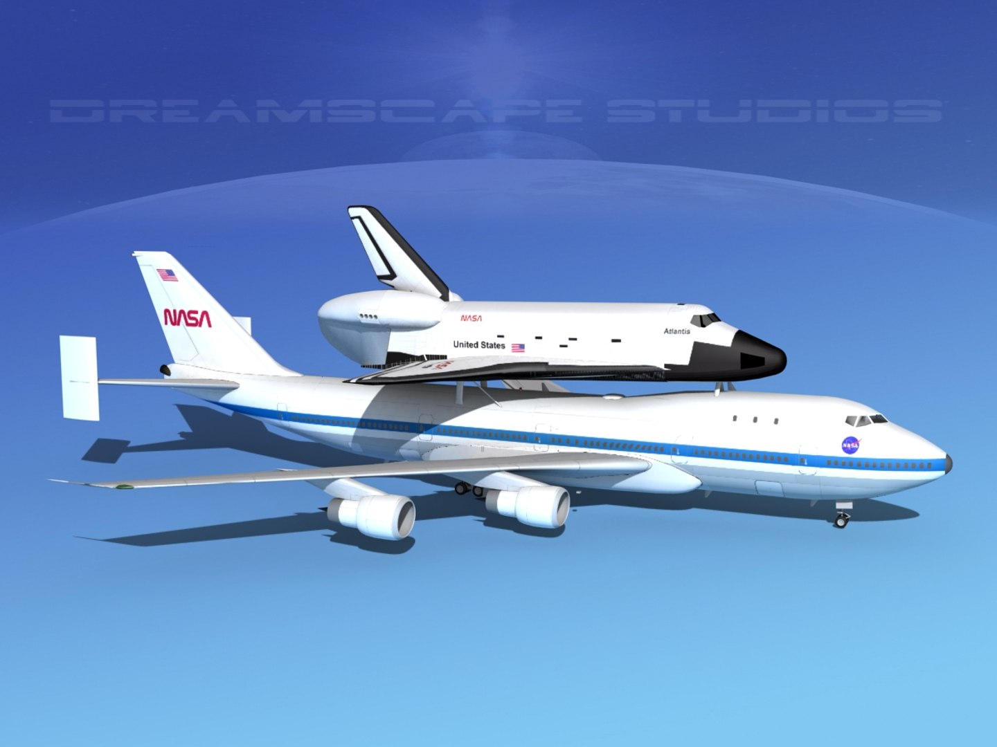 3d Transport Space Shuttle