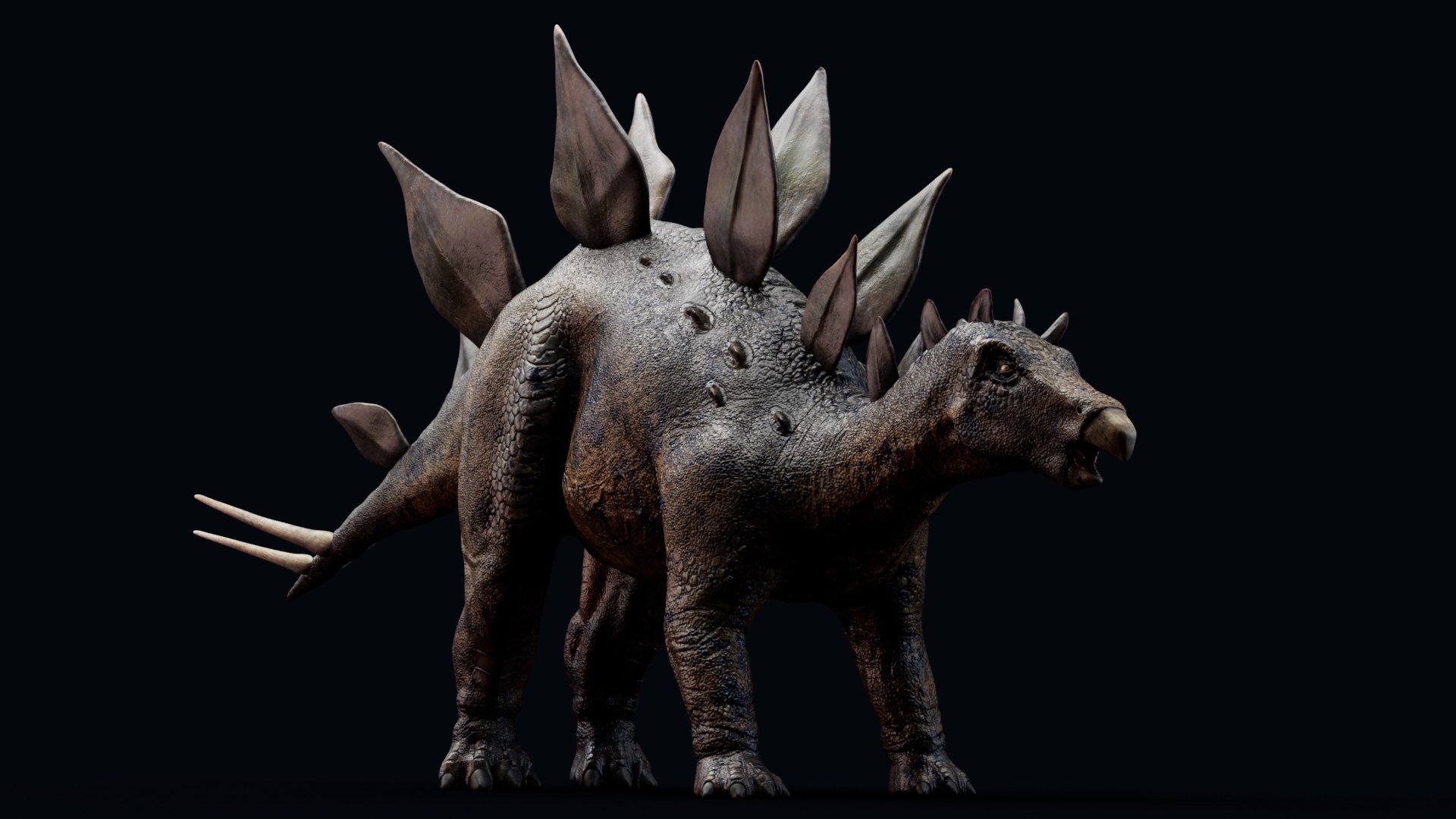 Stegosaurus Real Dinosaur Series Model - TurboSquid 1993946
