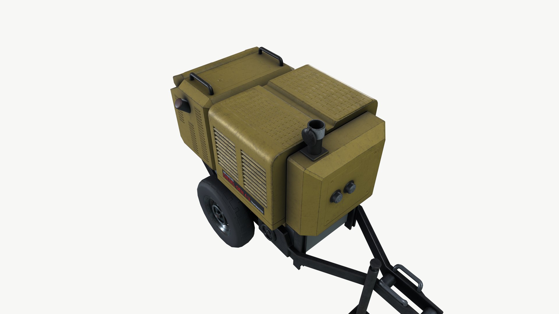 3D Portable Power Generator - TurboSquid 2391736