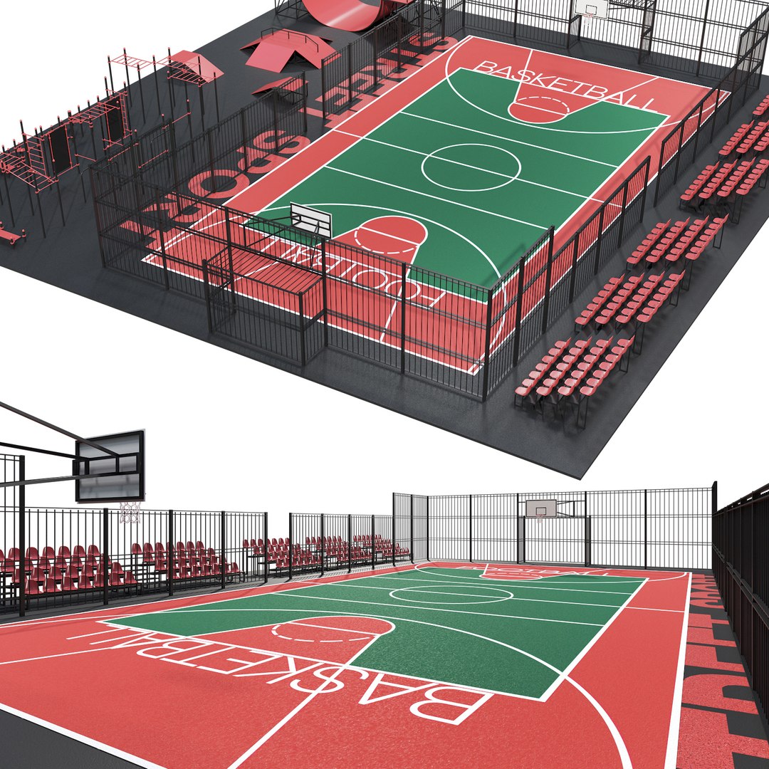 3D Sports Ground Model - TurboSquid 1814818