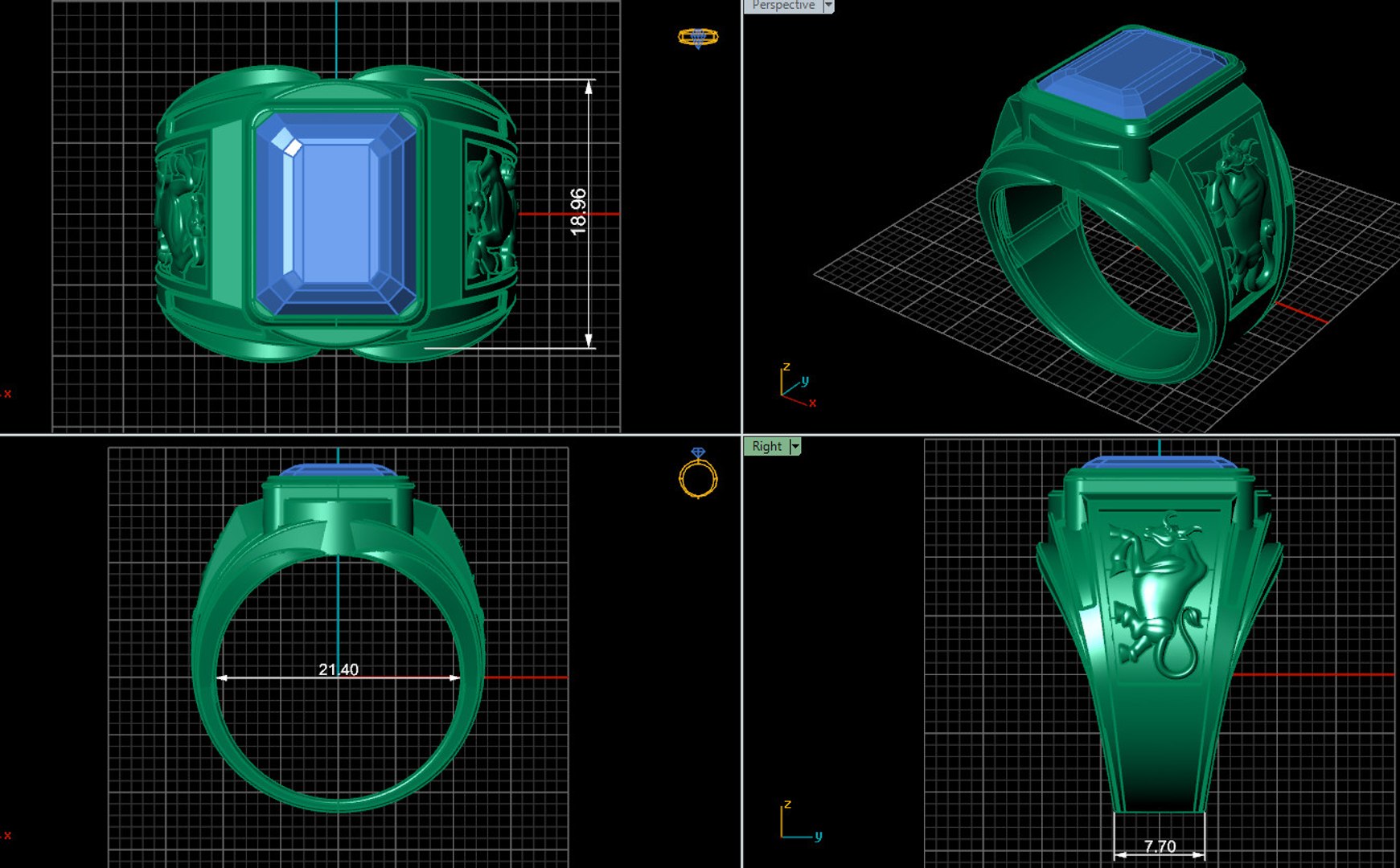 3D Ring 101 - TurboSquid 1943155