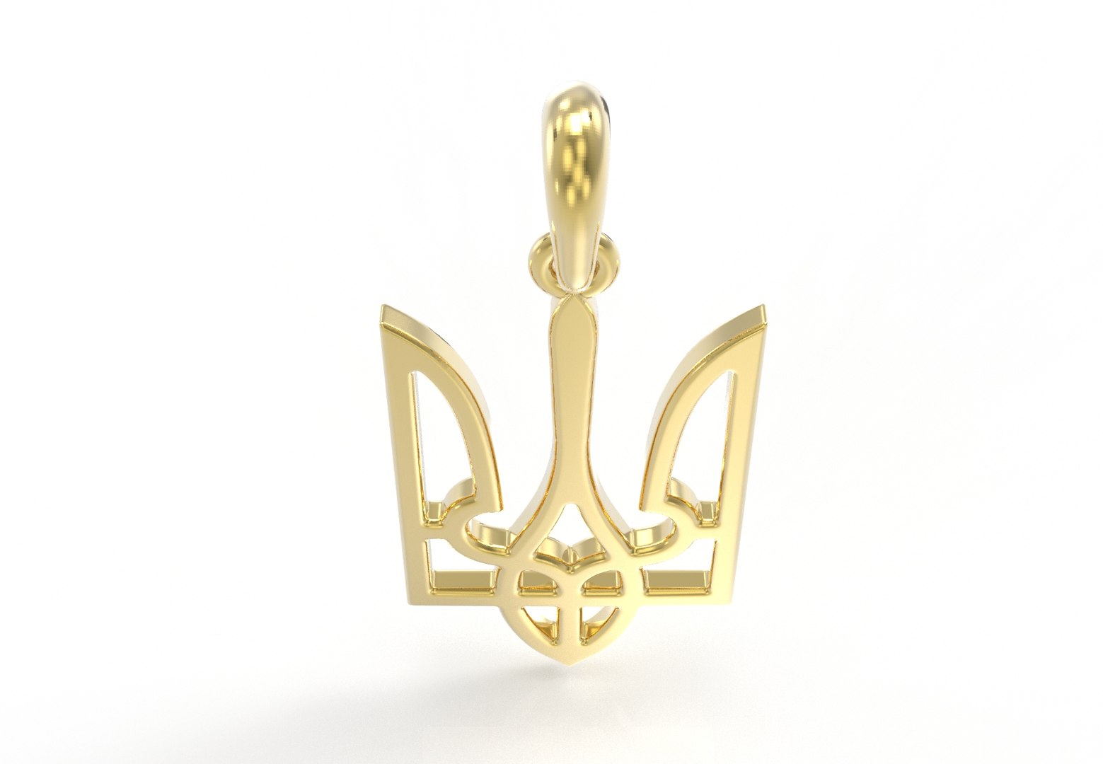 STL Ukraine Coat Of Arms 3 3D Model - TurboSquid 1873872