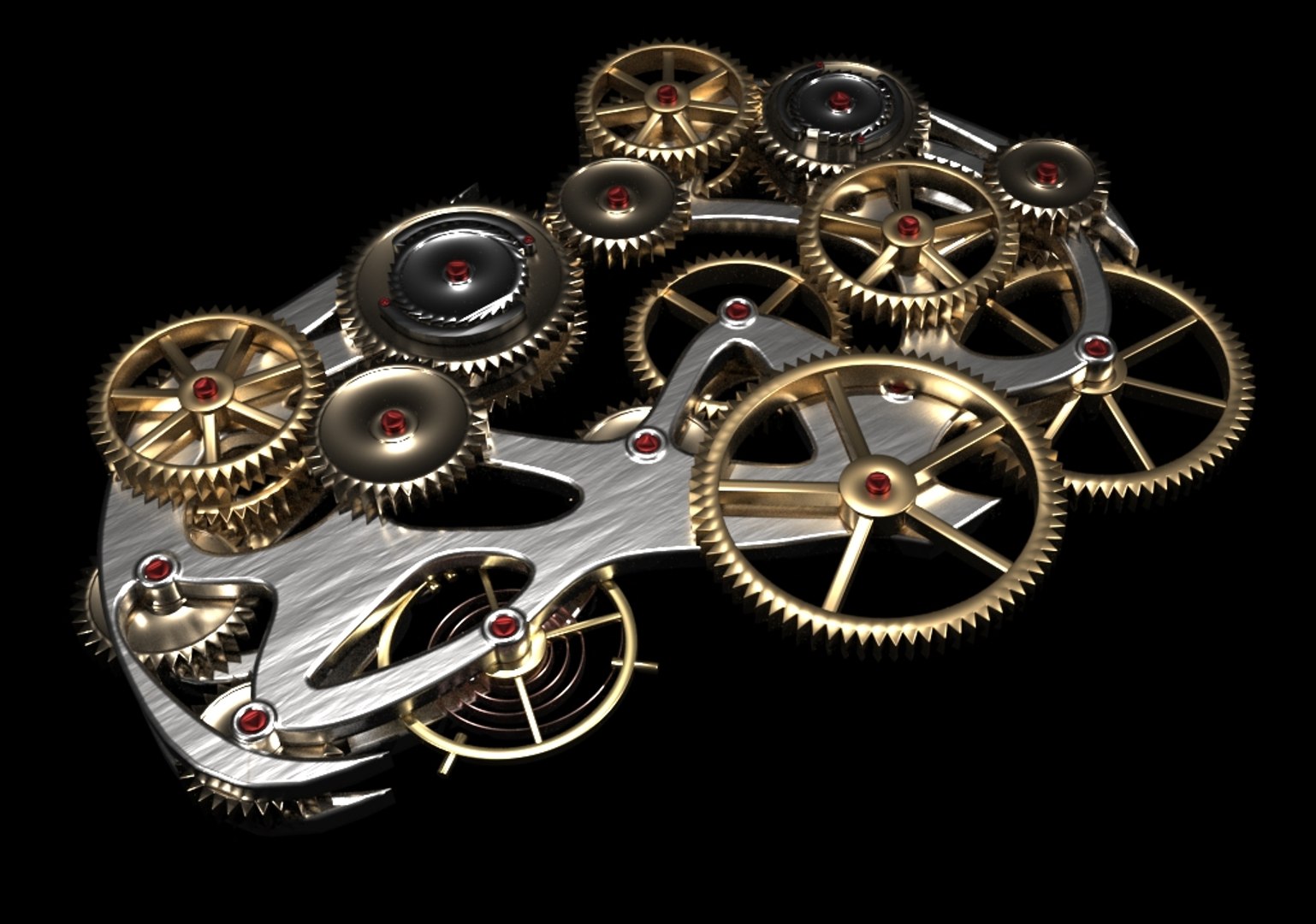 3D Gear Generator Model - TurboSquid 1470124