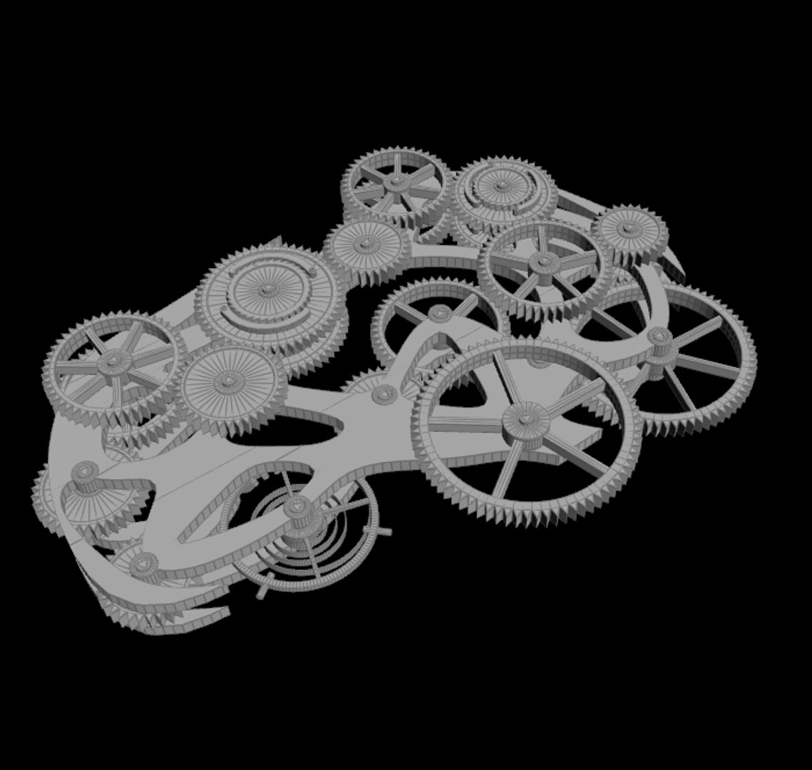 3D Gear Generator Model - TurboSquid 1470124