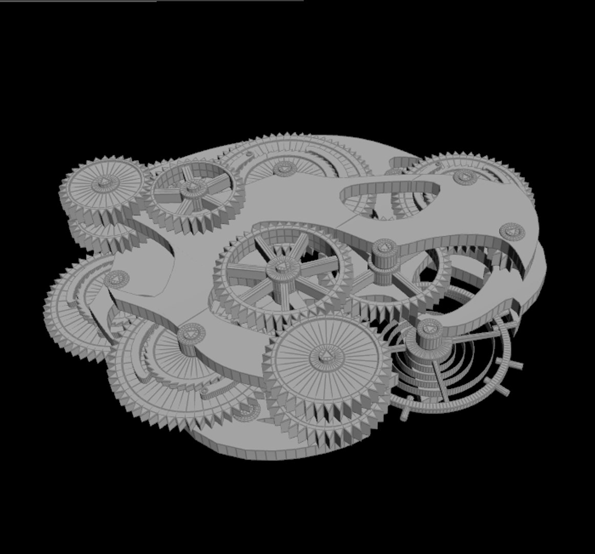 3D Gear Generator Model - TurboSquid 1470124