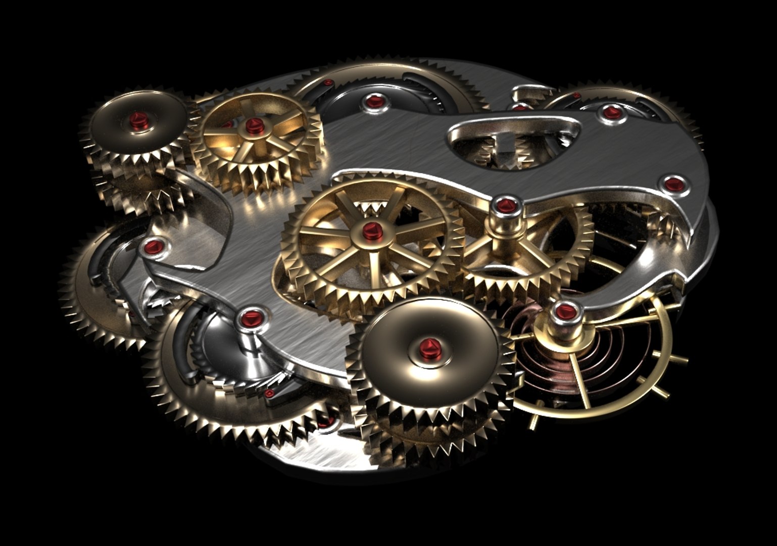 3D Gear Generator Model - TurboSquid 1470124