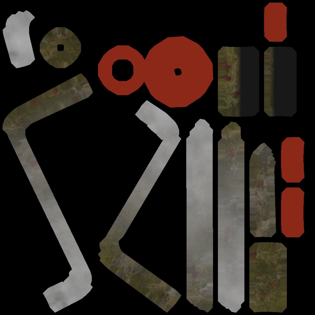 3D Rust mossy Gramophone - TurboSquid 1870362