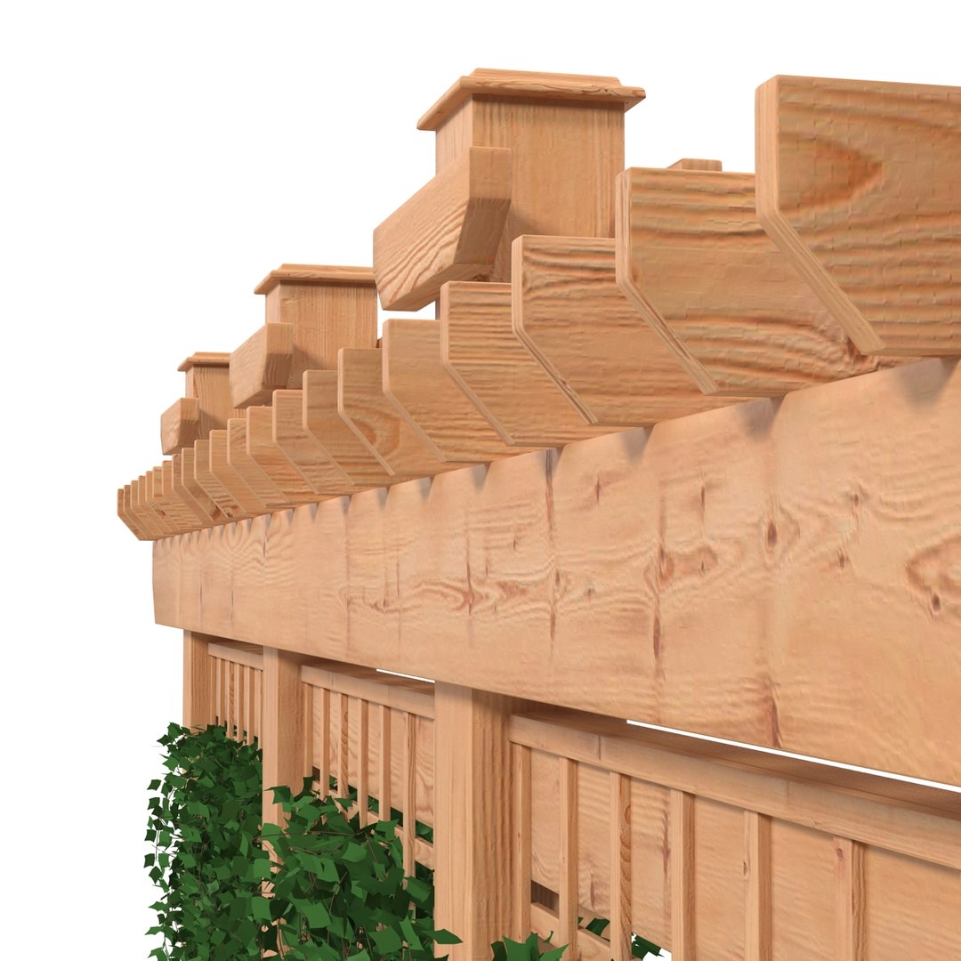 Garden Trellis Modeled 3d Model
