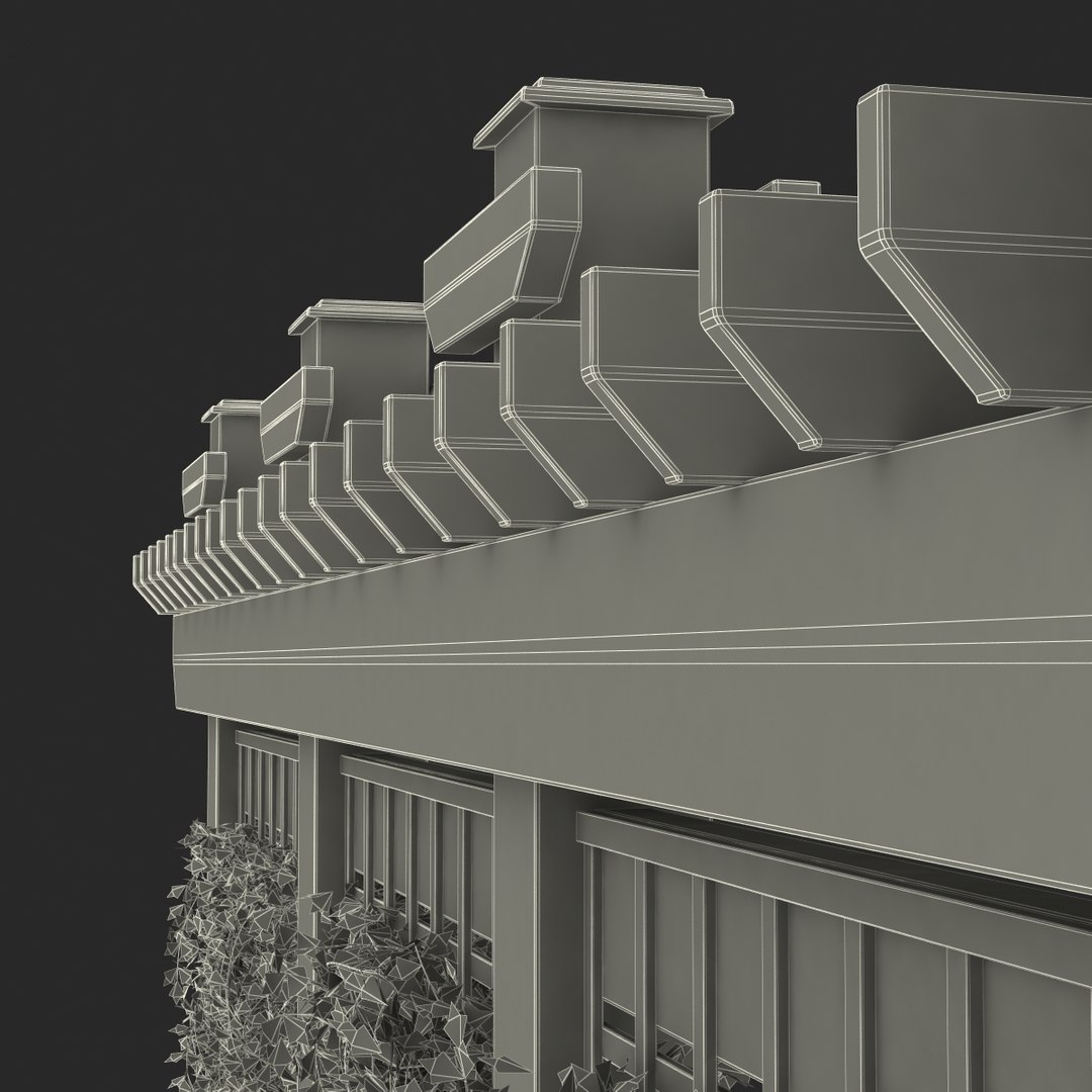 Garden Trellis Modeled 3d Model