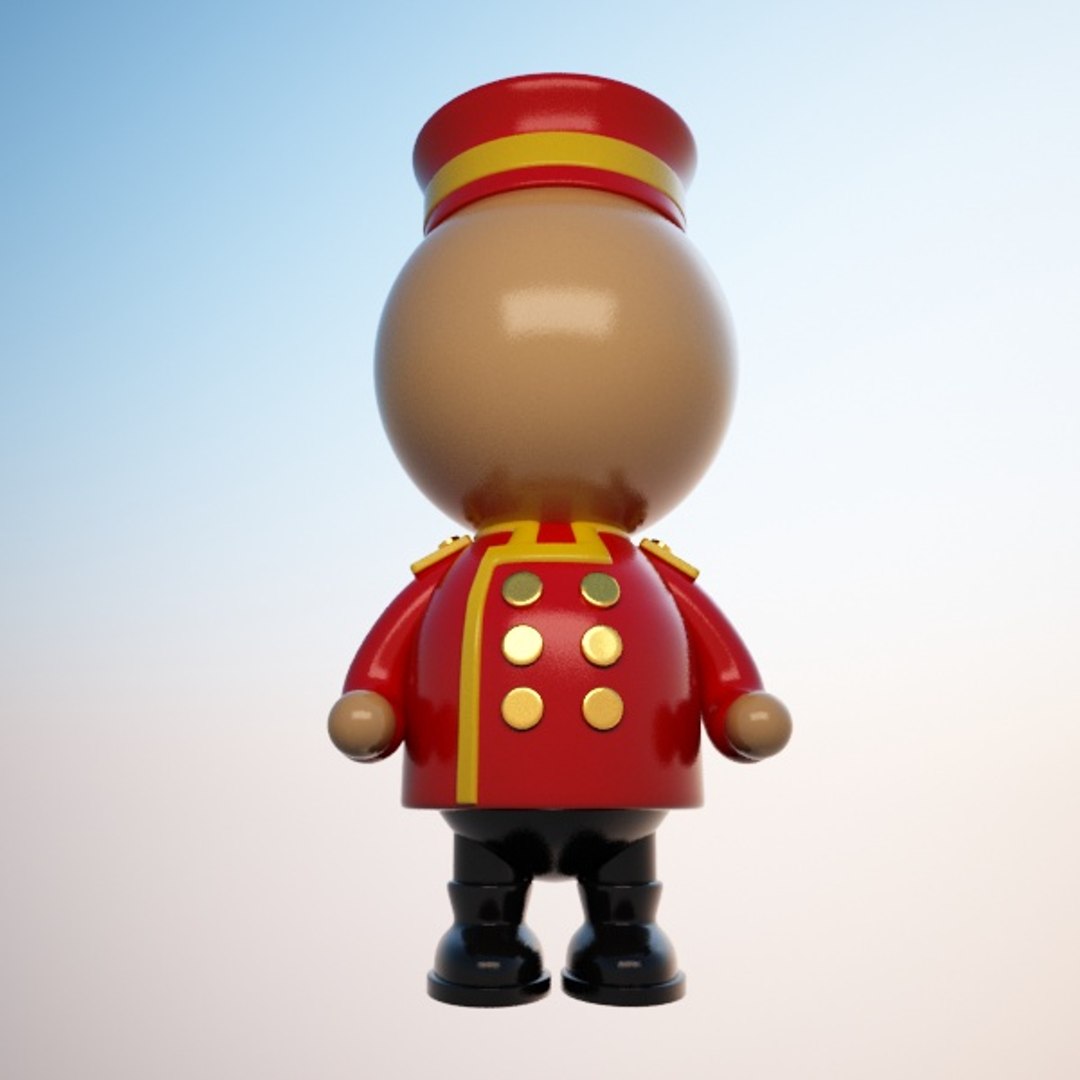 Max Bellboy Character Cartoon
