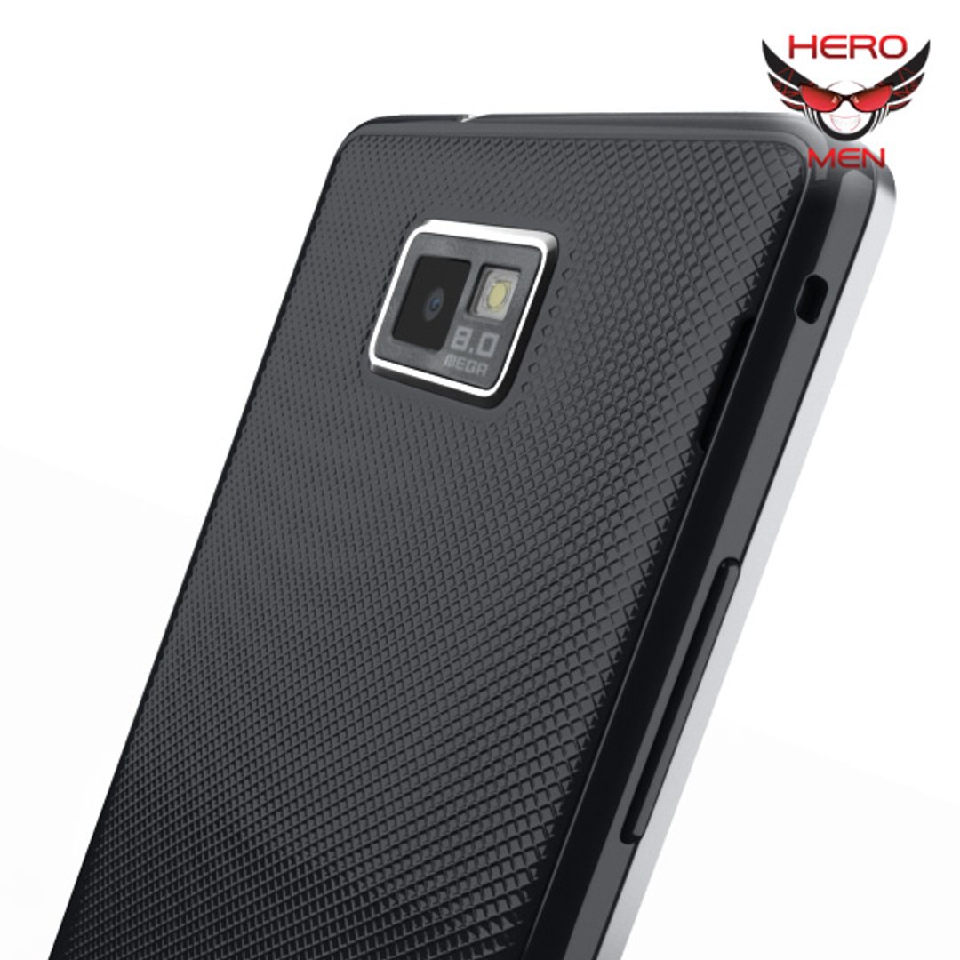 Samsung Galaxy S2 I9100 3d Model