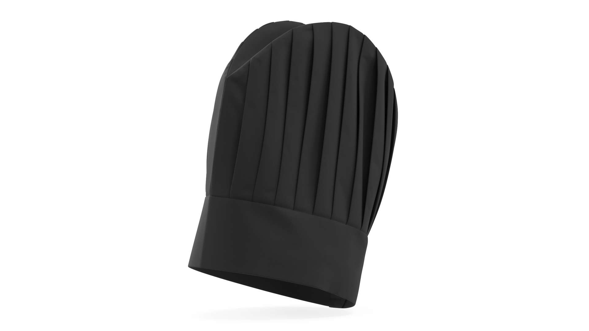 Black Tall Chef Hat 3D Model - TurboSquid 2256077