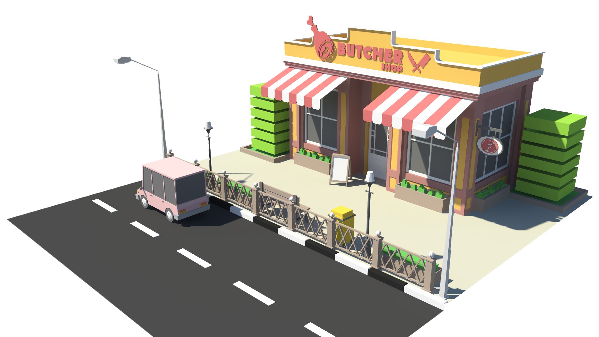 3D Shop Model - TurboSquid 1376468