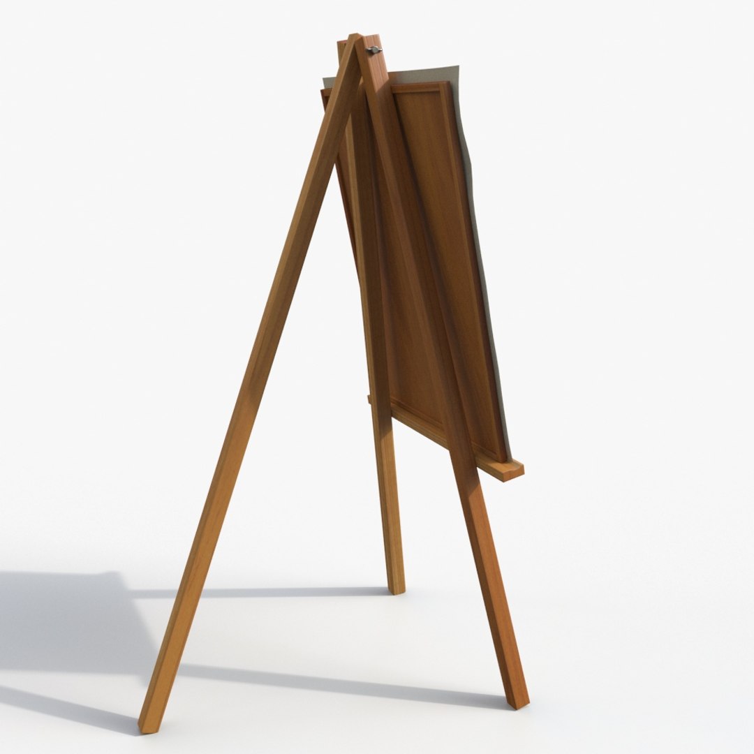 Easel 3d Model