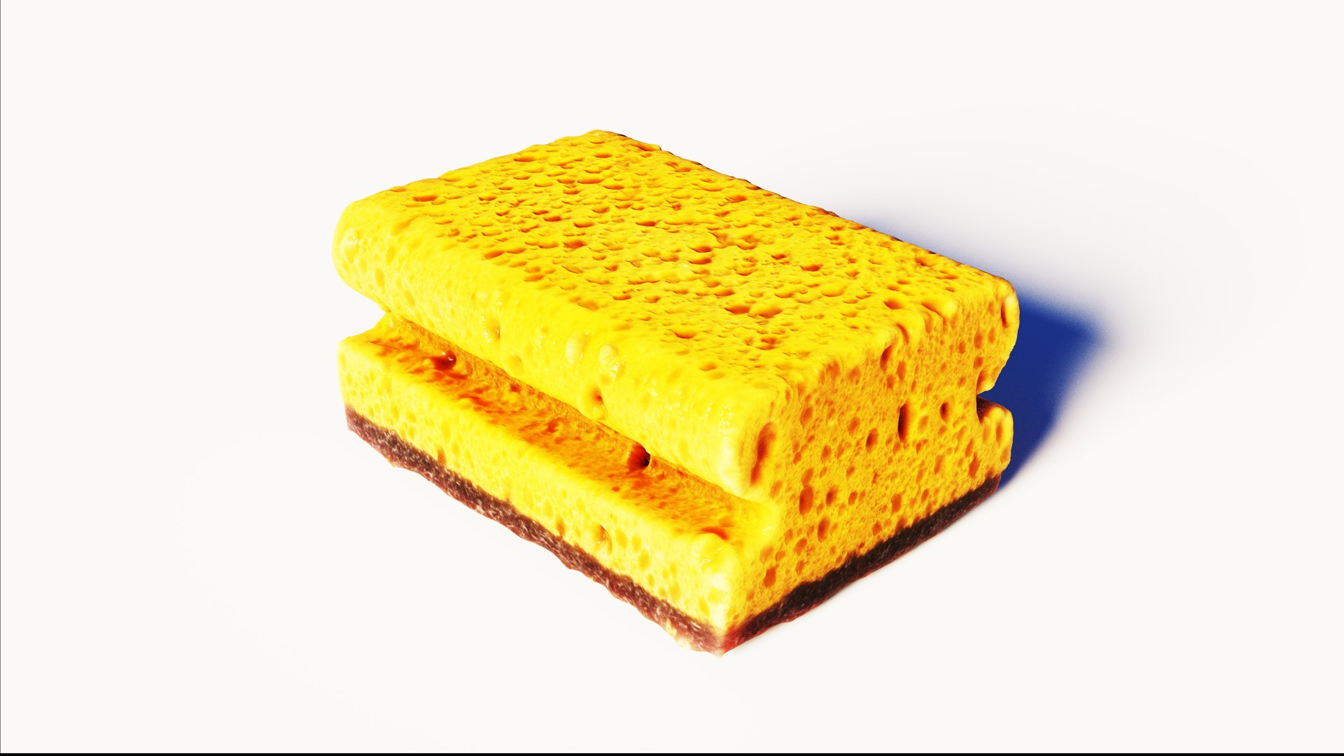 Photorealistic 3D Scan Of Sponge 3D Model - TurboSquid 2261981