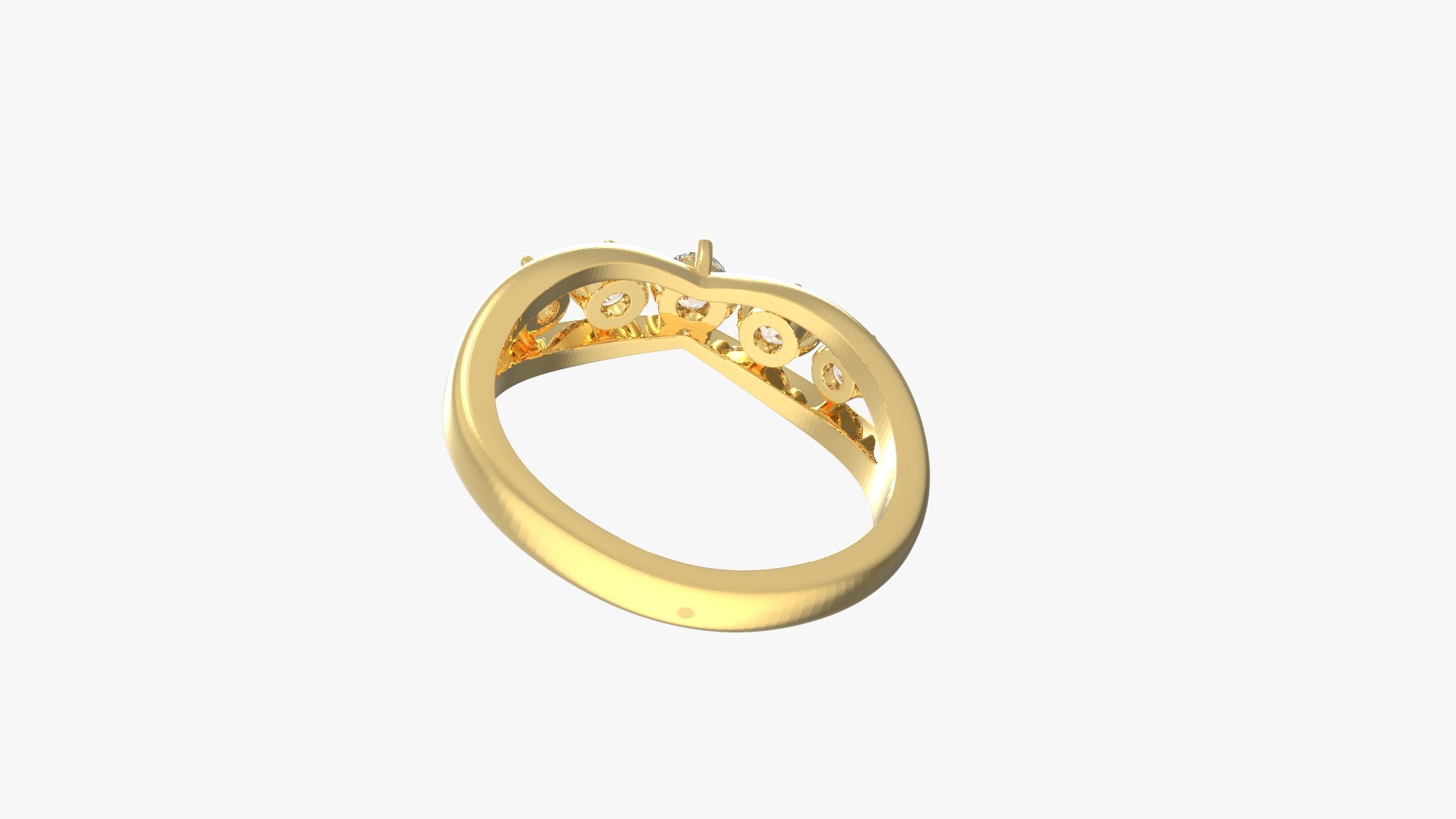 Diamond Ring Blender 2 3D Model - TurboSquid 1778977