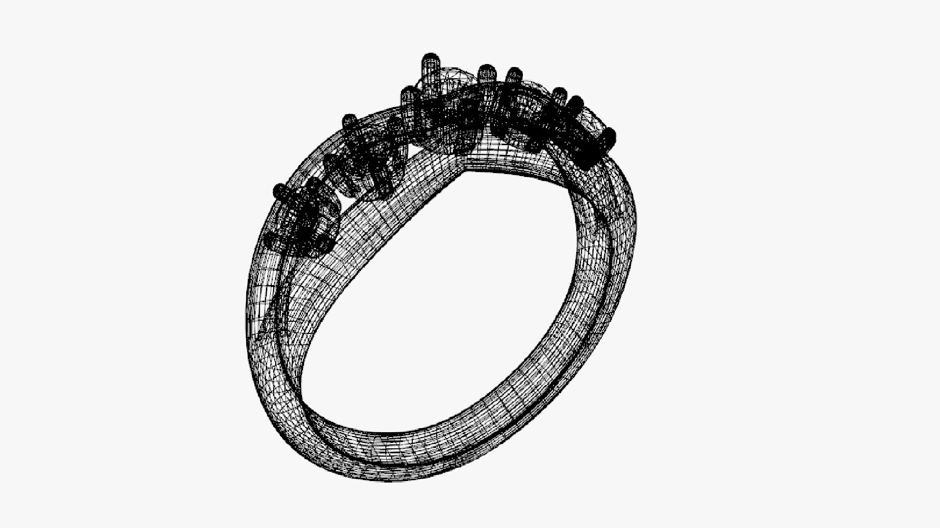 Diamond Ring Blender 2 3D Model - TurboSquid 1778977