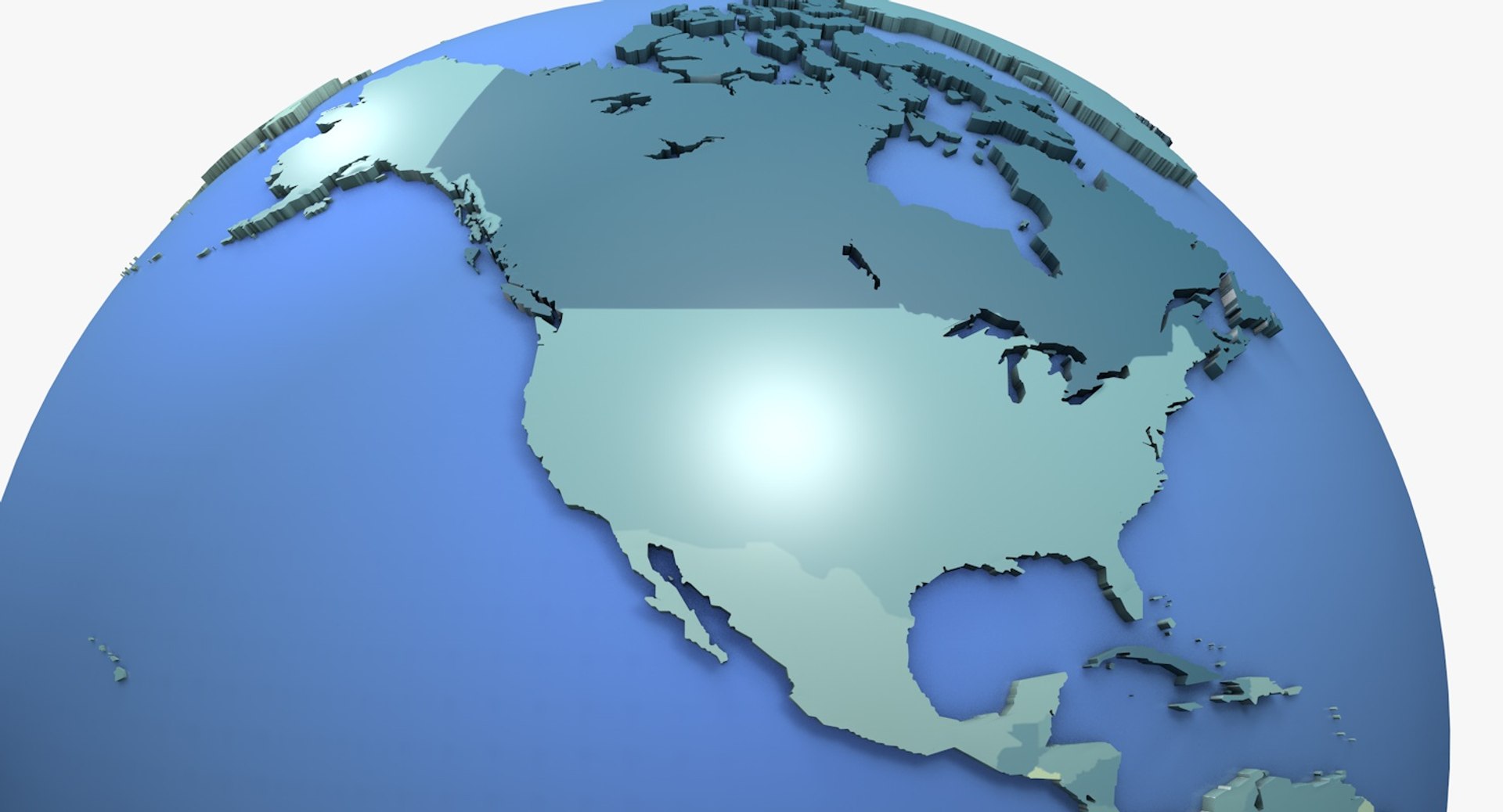 Geopolitical Earth 3D Model - TurboSquid 1244771