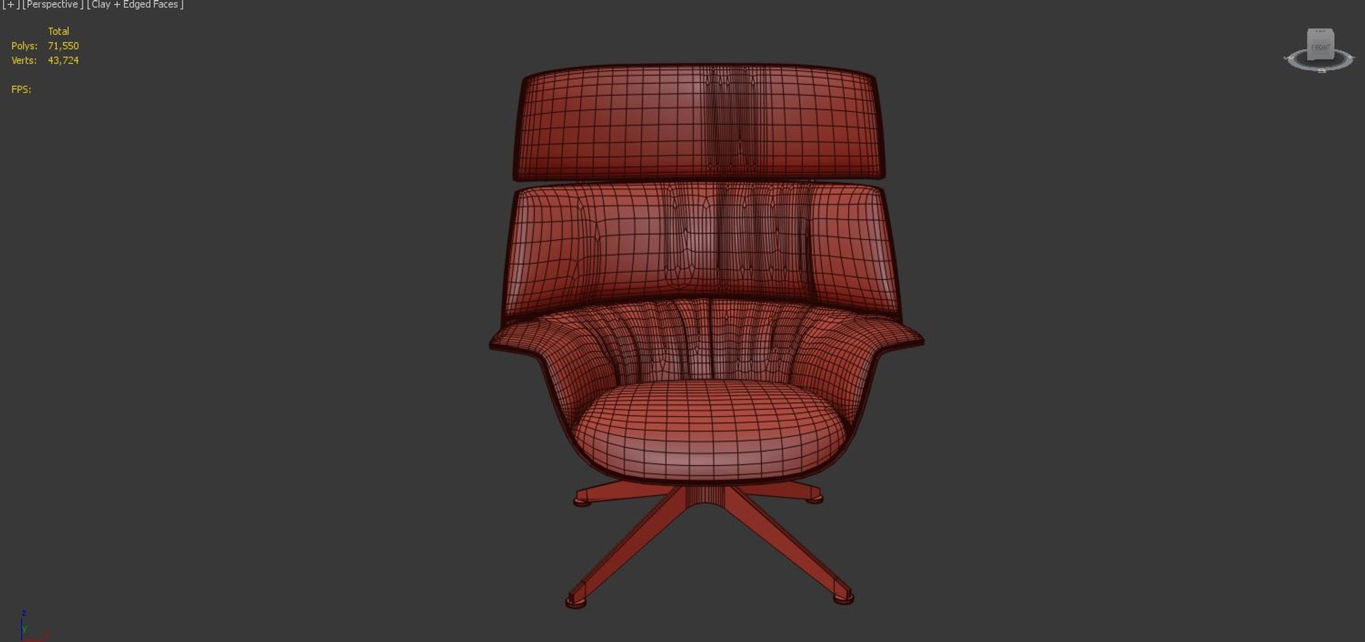 3D Coach-poggiatesta - TurboSquid 1248035