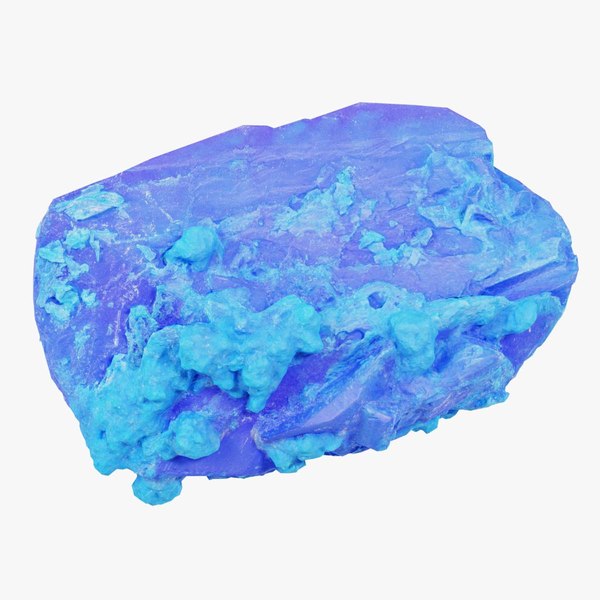 modelo 3d Cristal de sal azul 01 remasterizado - TurboSquid 2362524