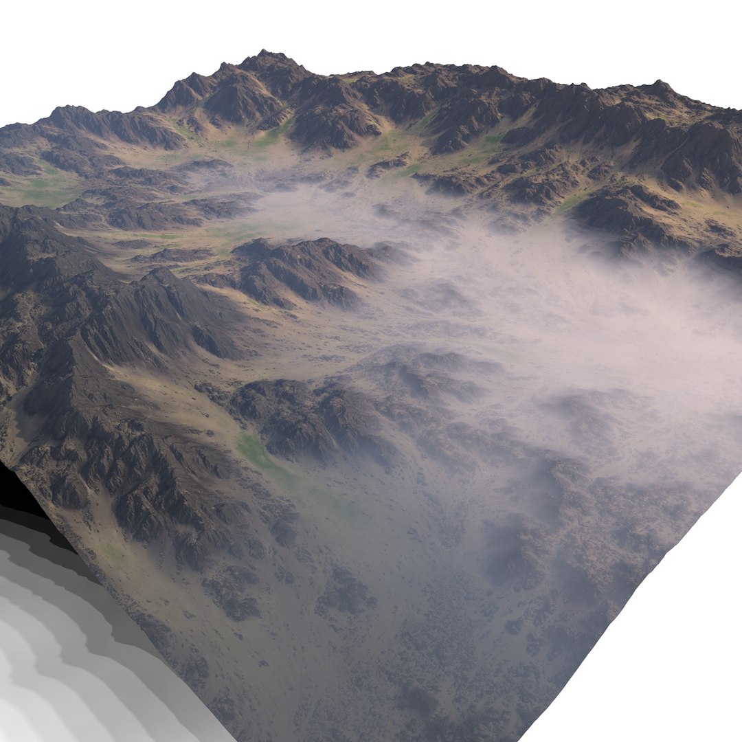 Games Maps Terrain 3D Model - TurboSquid 1297099