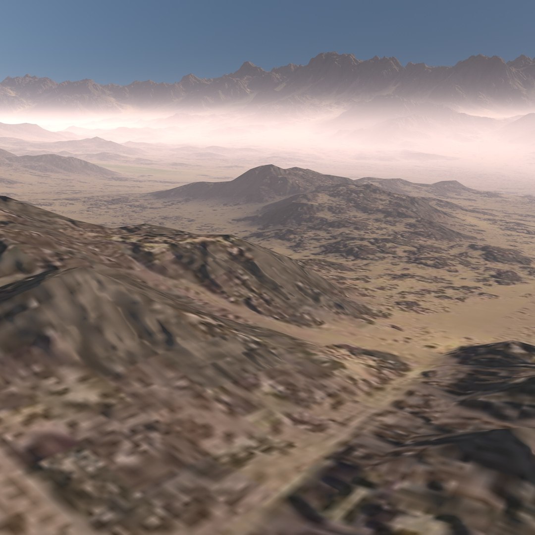 Games Maps Terrain 3D Model - TurboSquid 1297099