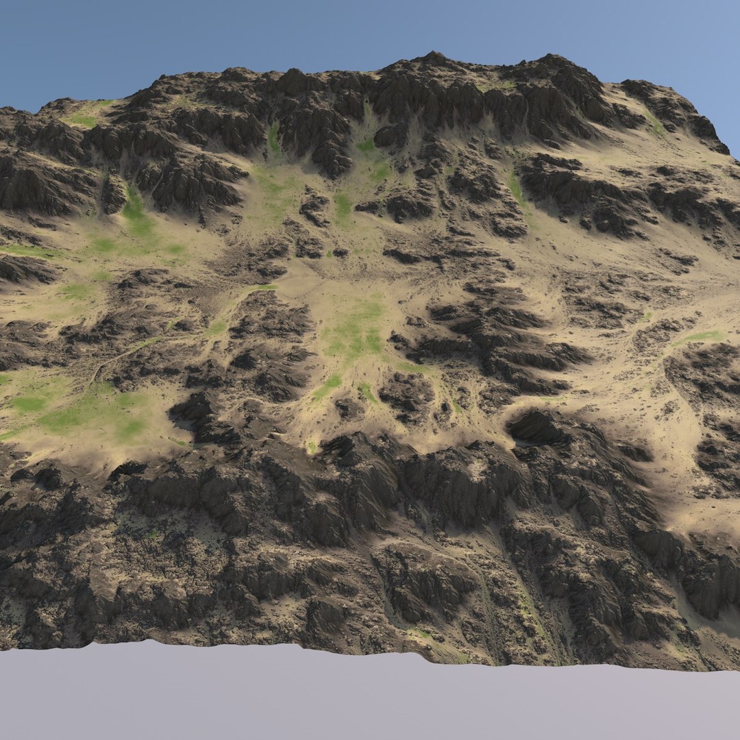 Games Maps Terrain 3D Model - TurboSquid 1297099