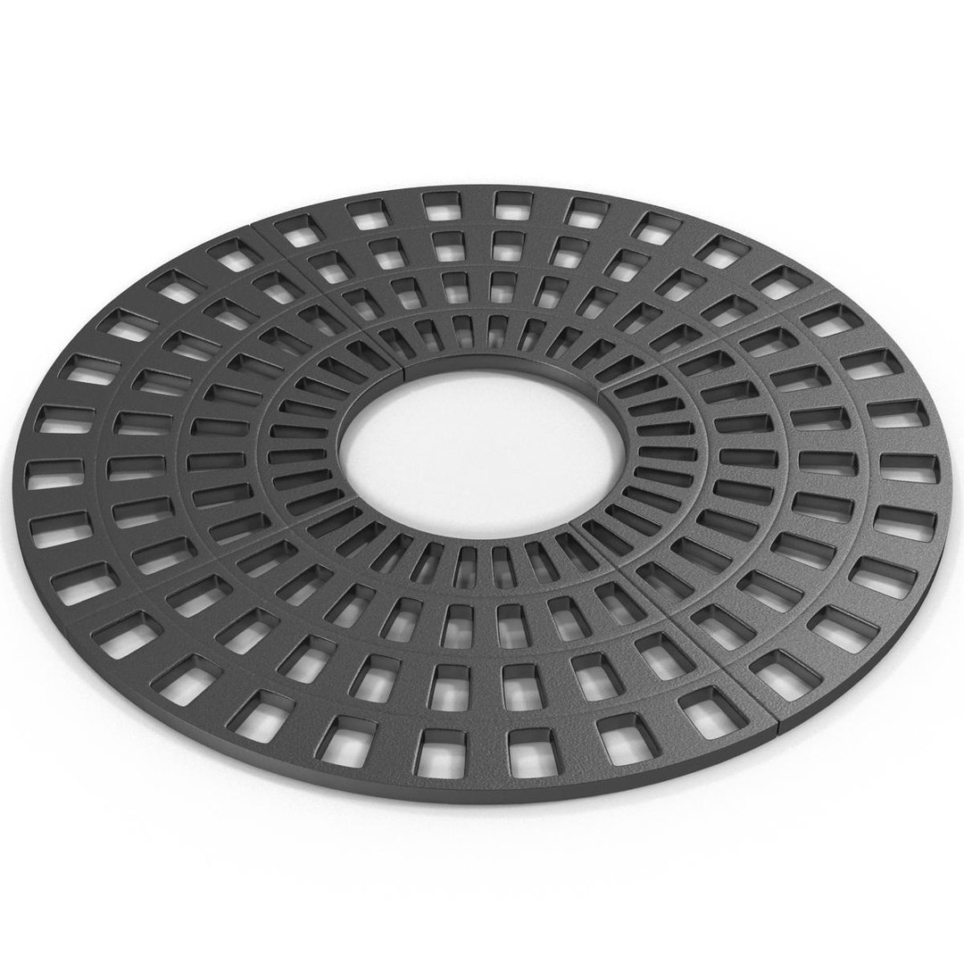 Tree Grate 3d Model