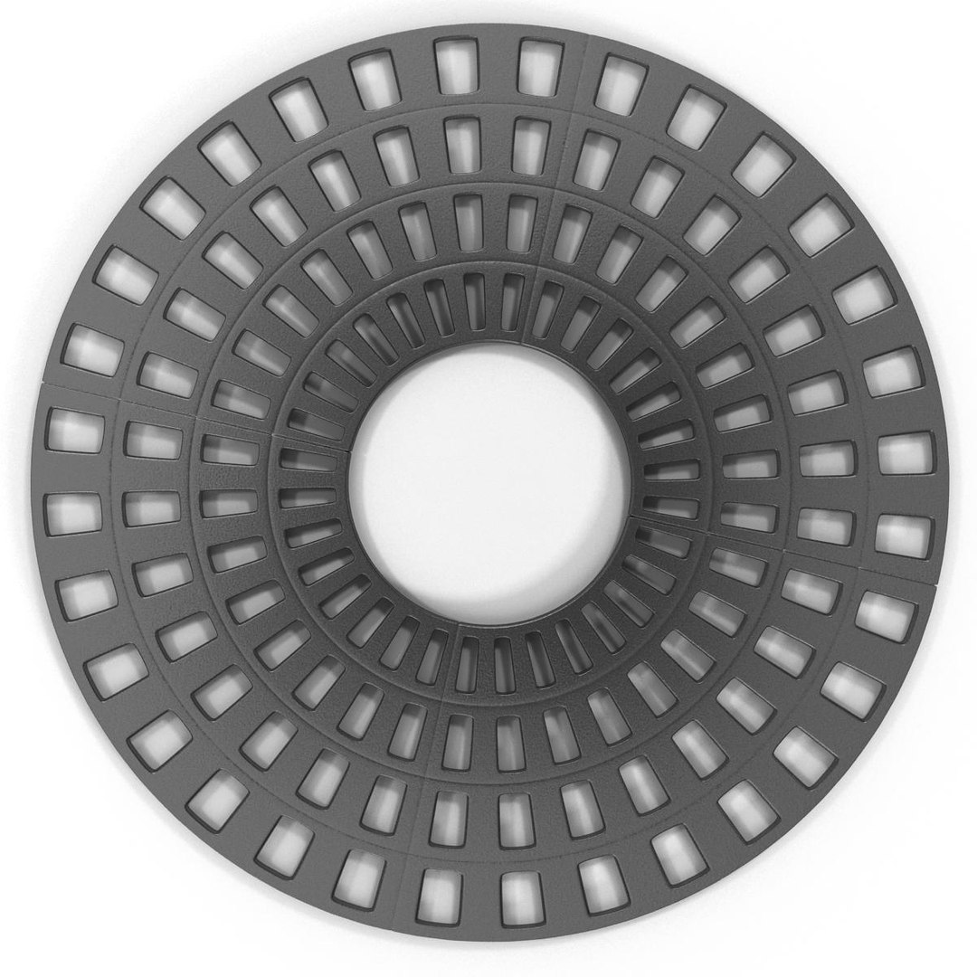 Tree Grate 3d Model