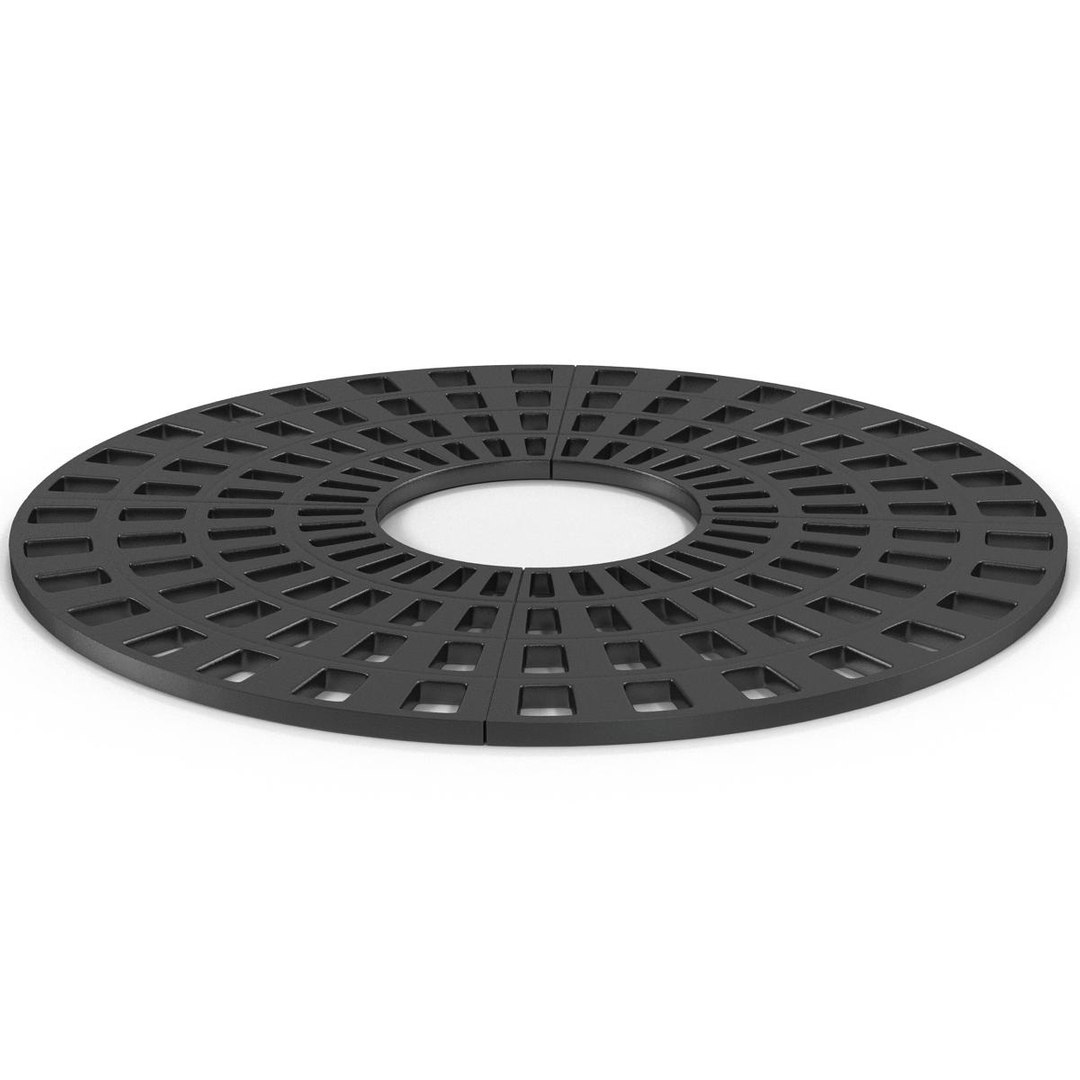 Tree Grate 3d Model