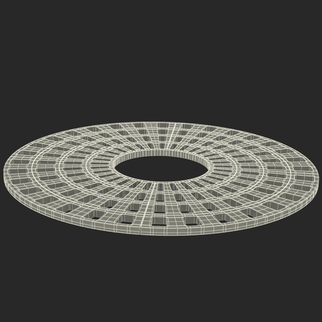 Tree Grate 3d Model