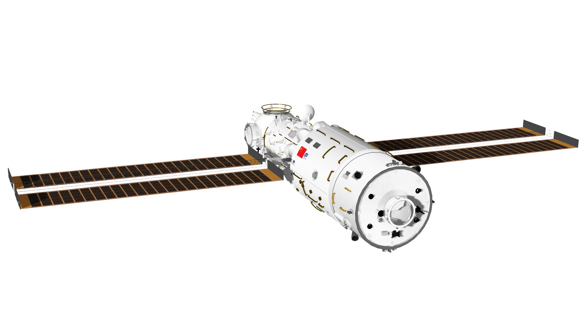 Tianhe Core Module 3D Model - TurboSquid 1945749