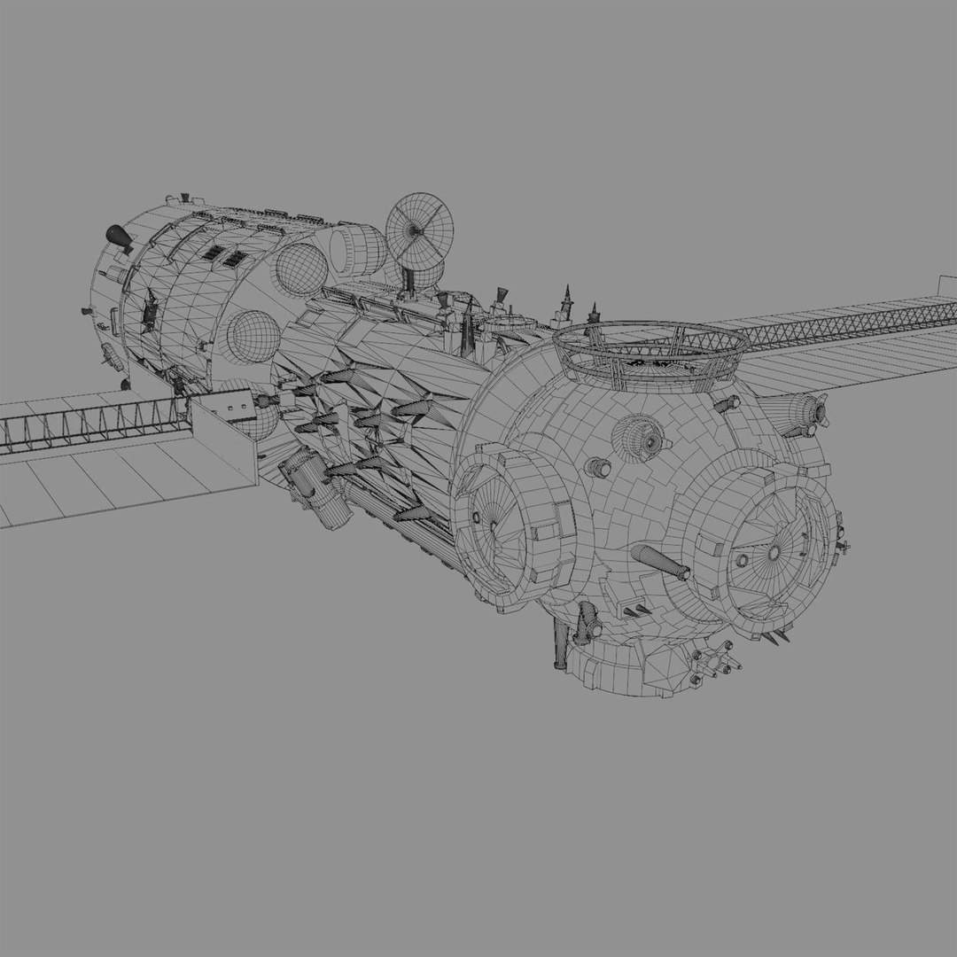Tianhe Core Module 3D Model - TurboSquid 1945749