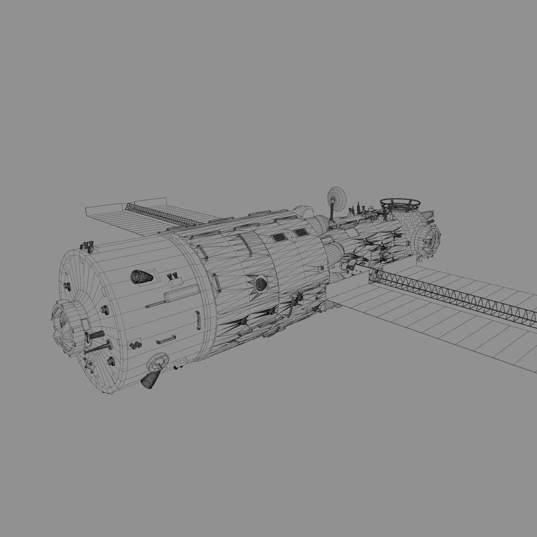 Tianhe Core Module 3D Model - TurboSquid 1945749