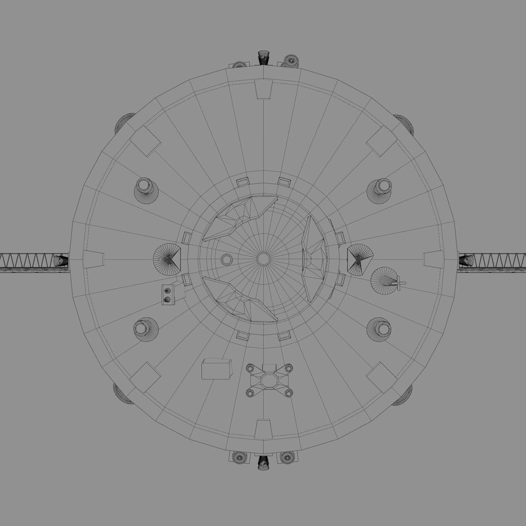 Tianhe Core Module 3D Model - TurboSquid 1945749