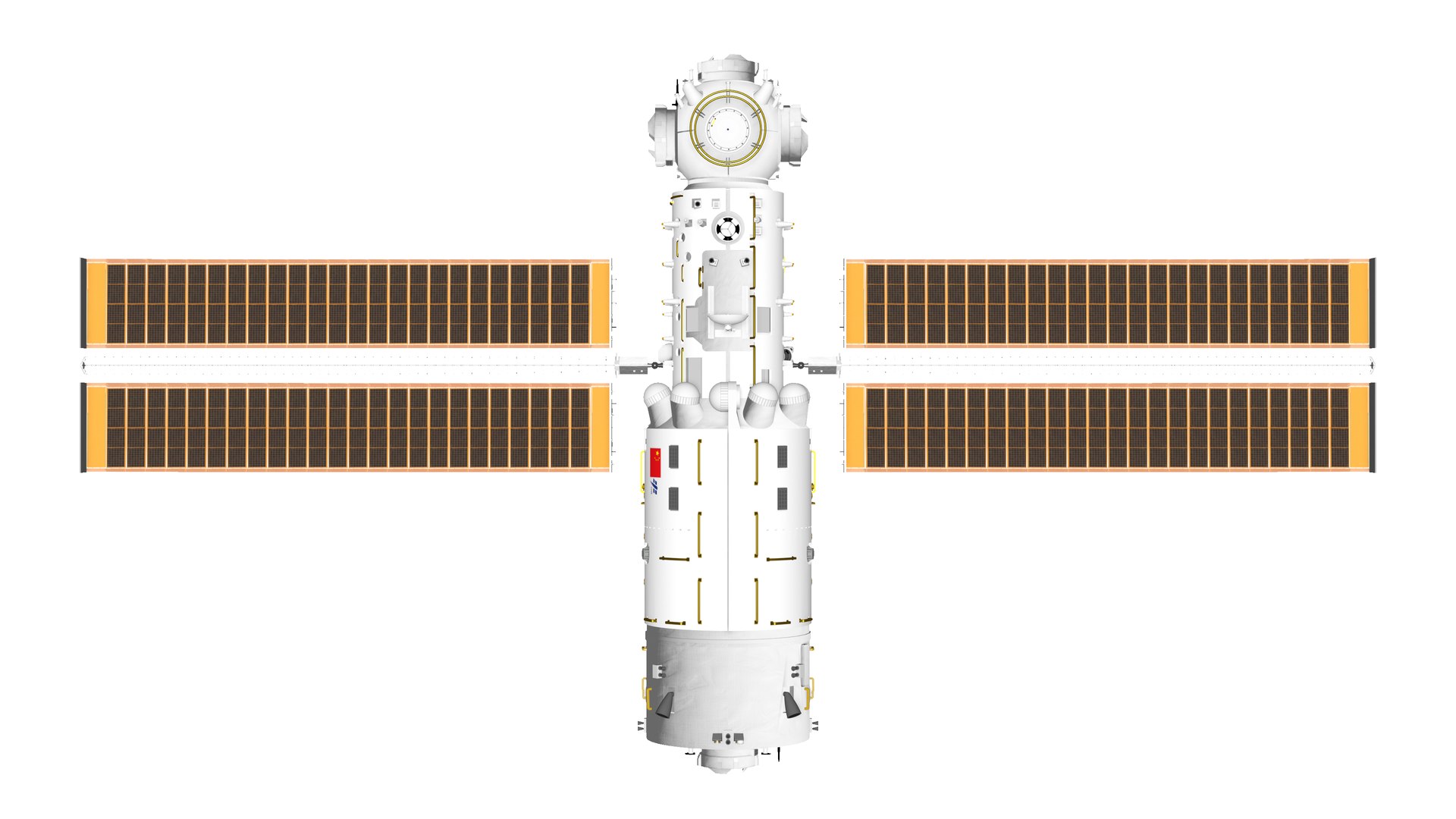 Tianhe Core Module 3D Model - TurboSquid 1945749