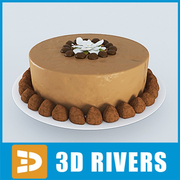 3d model cake bake 3dr114