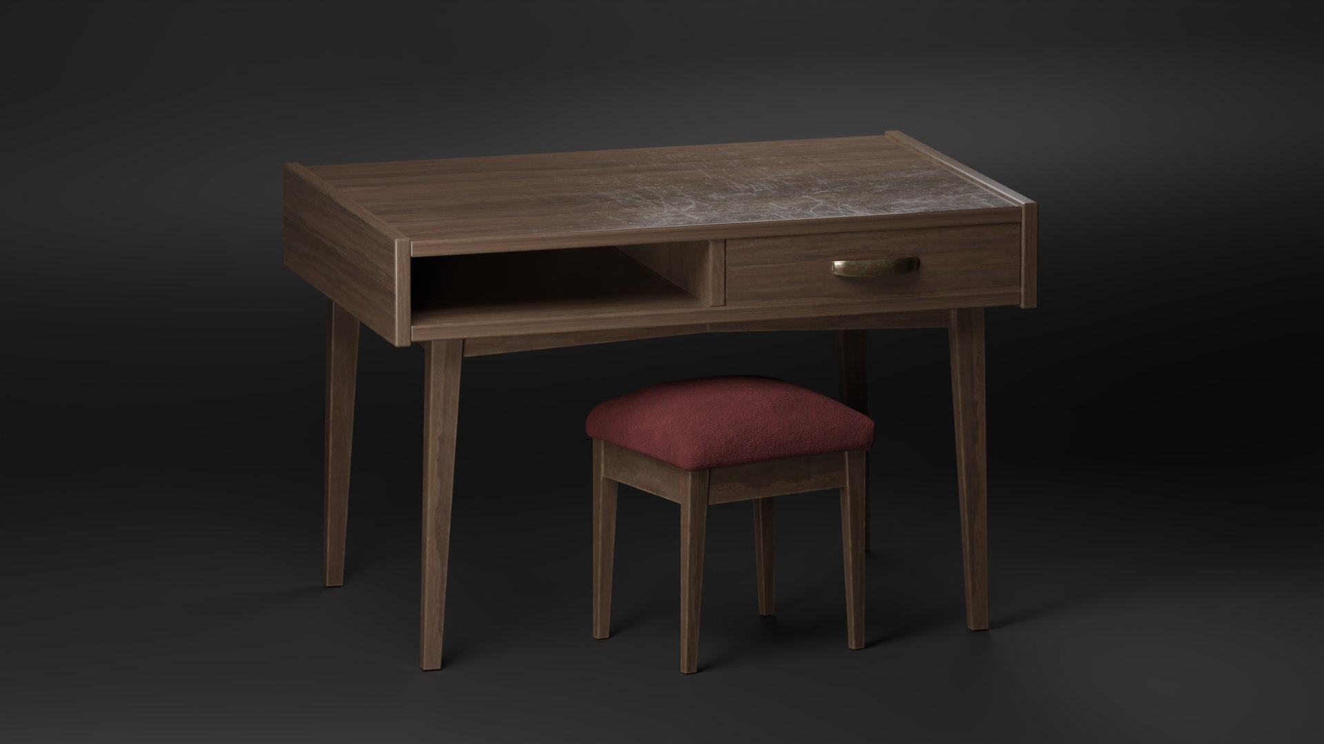 Old Soviet Table Model - TurboSquid 1741141