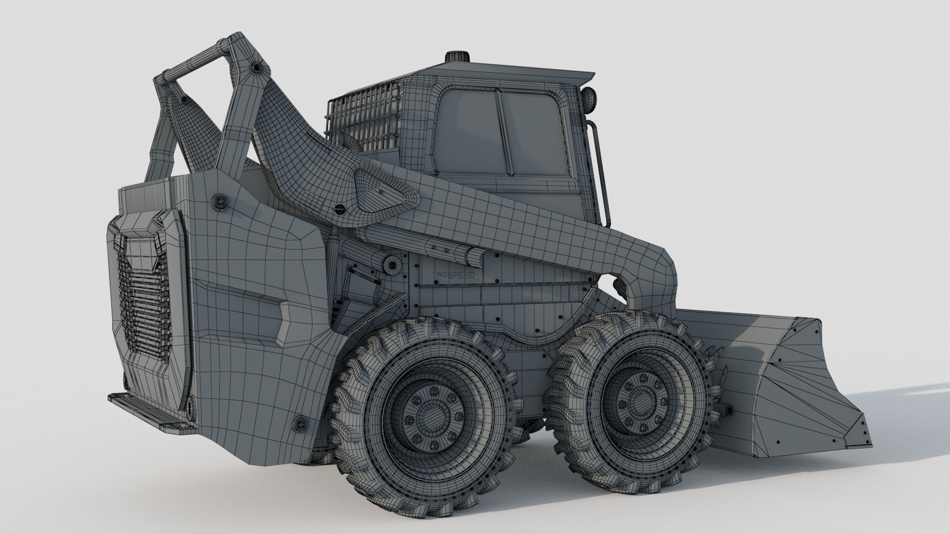 3D Bobcat S66 Skid Steer Loader Model - TurboSquid 2037702