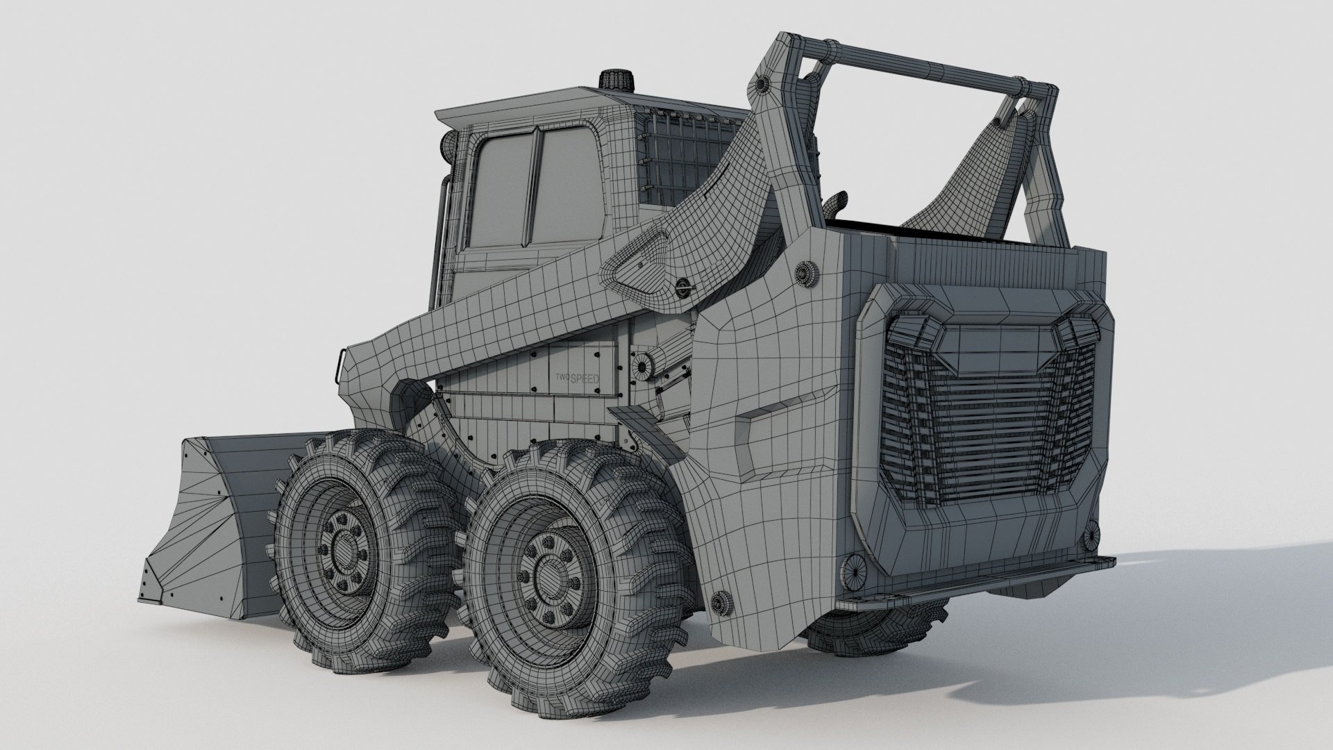 3D Bobcat S66 Skid Steer Loader Model - TurboSquid 2037702