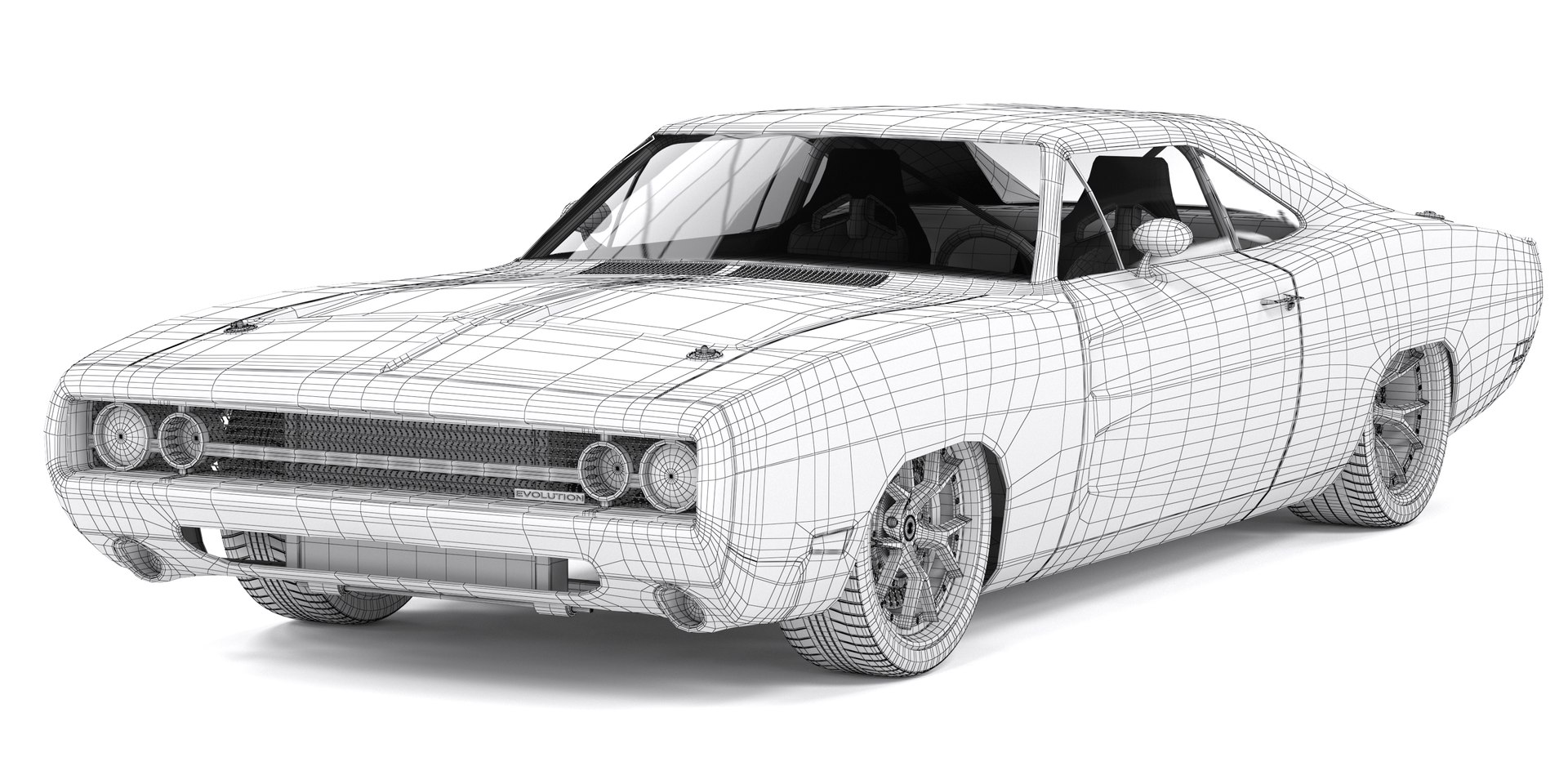 3D Dodge Charger Car Model - TurboSquid 1623628