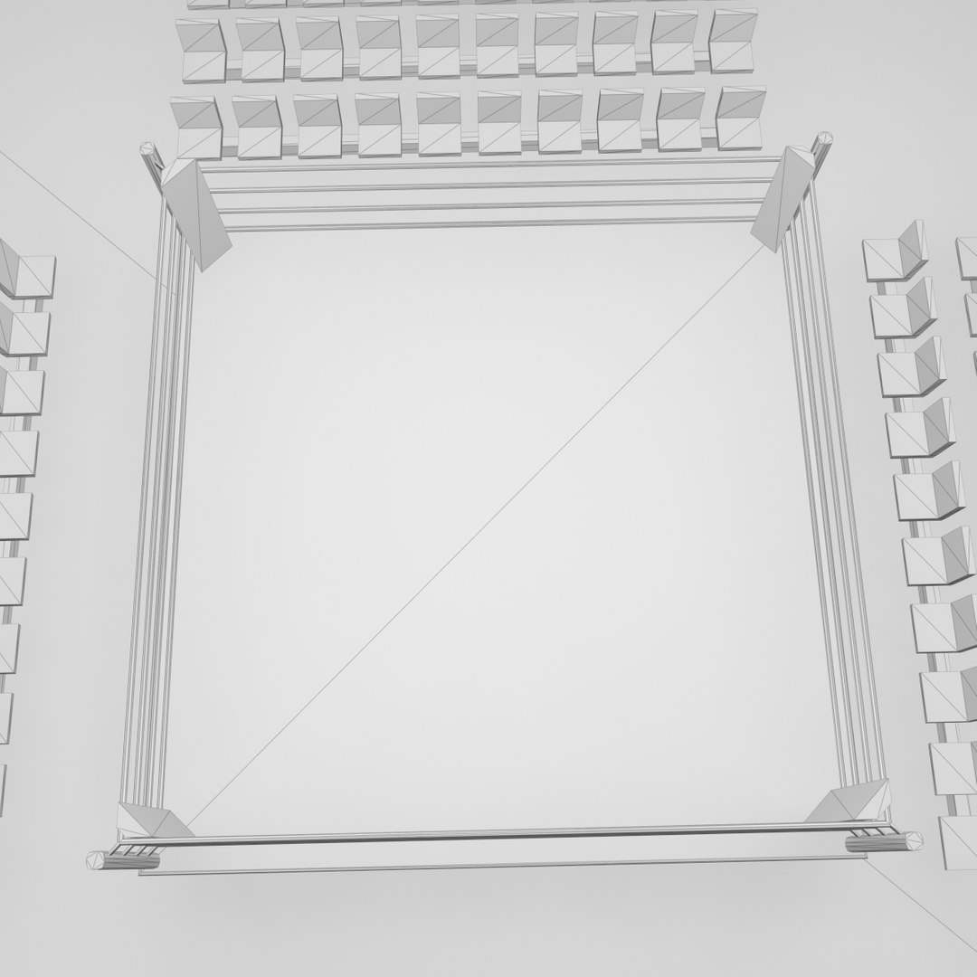 Boxing Arena 3d Model